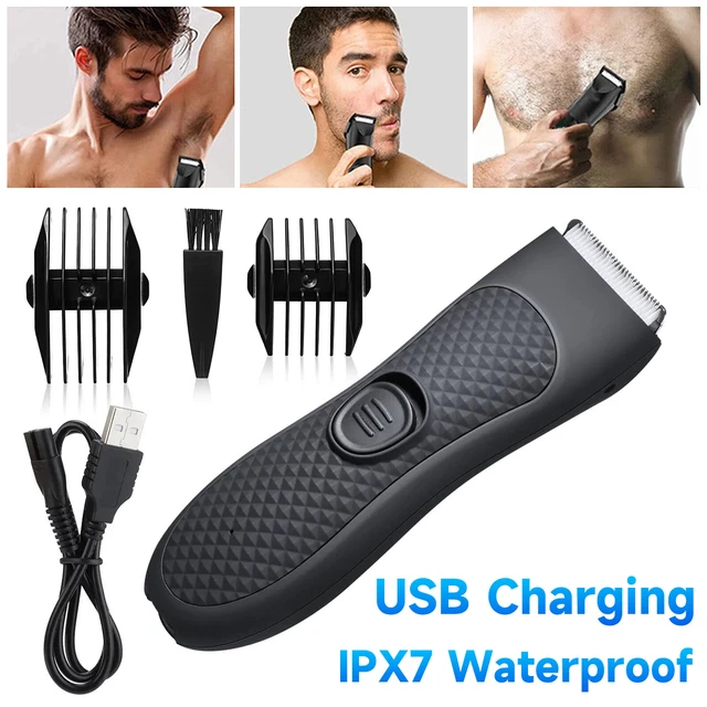 Manscaping Pubic Hair Trimmer Waterproof Groin Electric Mens Ball Body Shaver 3608 Picclick Au