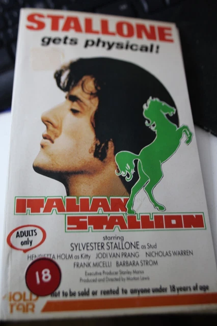 THE ITALIAN STALLION Sylvester Stallone vhs cassette £100.00 - PicClick UK