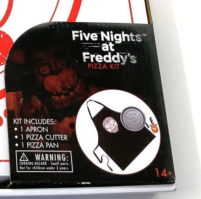 FIVE NIGHTS AT Freddy's Fazbears Pizza Kit FNAF ThinkGeek Apron Box ...