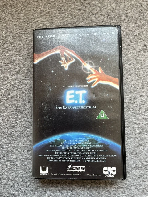 ORIGINAL ET MOVIE on VHS / video / tape £0.99 - PicClick UK