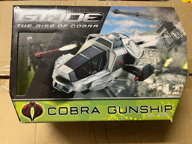 GI JOE G.I. Joe The Rise Of Cobra Gunship With Firefly New Hasbro EUR ...