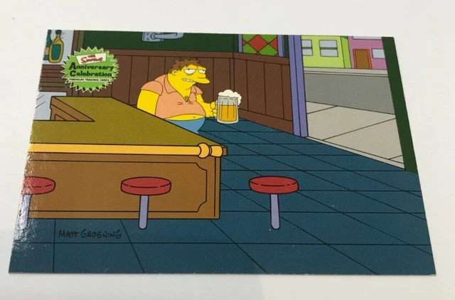 INKWORKS THE SIMPSONS 10th Anniversary Trading Card Di-Rama Chase Card ...