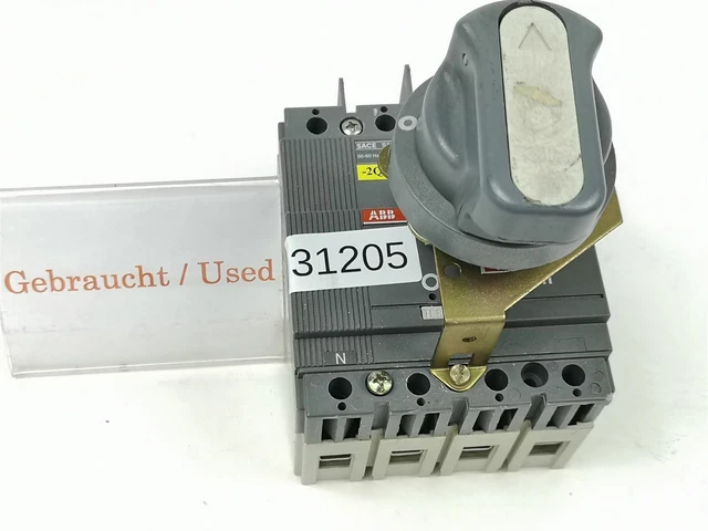 ABB SACE S1B Disjoncteur EUR 66,55 - PicClick FR