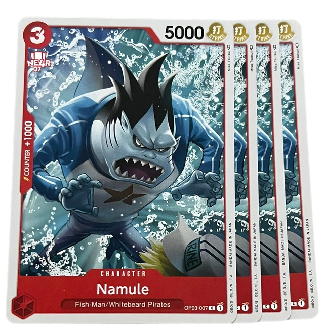 ONE PIECE CARD Pillars Of Strength Eng Op03-007 Common C Namule Set x4 £1.20 - PicClick UK