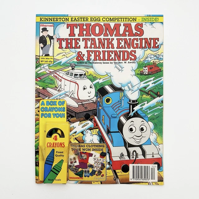 VINTAGE THOMAS THE Tank Engine & Friends Magazine No 168 Comic 1994 ...