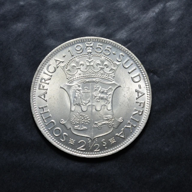 SOUTH AFRICA 2.5 Shillings 1955 $60.00 - PicClick AU