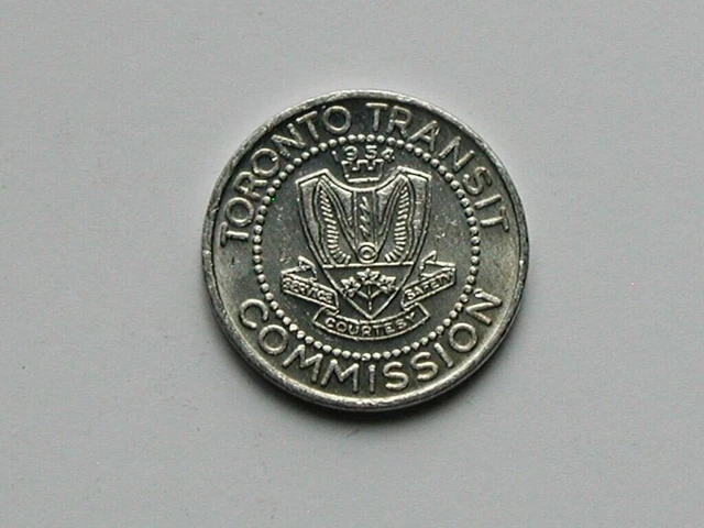 TORONTO TRANSIT COMMISSION (1954) Ontario CANADA TTC Aluminum Subway ...