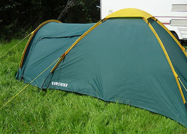 EUROHIKE 260 TS tent 2 or 3 man tent with porch £50.00 - PicClick UK