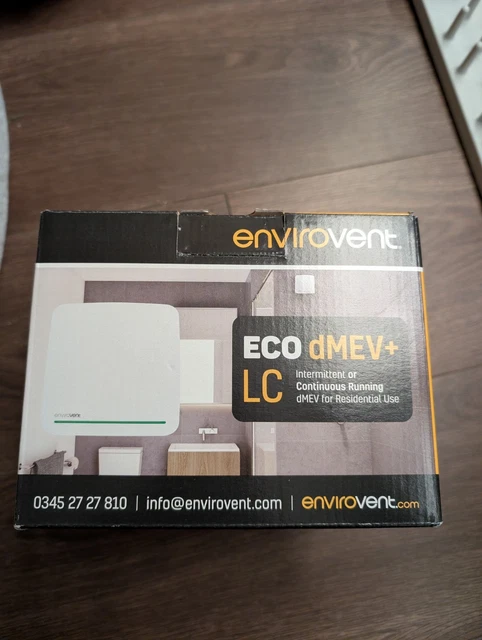 ENVIROVENT ECO DMEV+HT-LC Centrifugal Extractor Fan with Humidistat ...