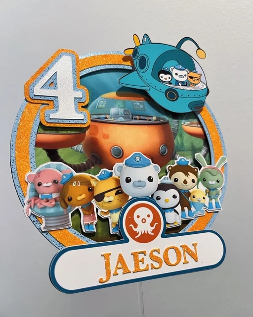 OCTONAUTS INSPIRED CAKE Topper Birthday Party Decoration CBeebies EUR ...