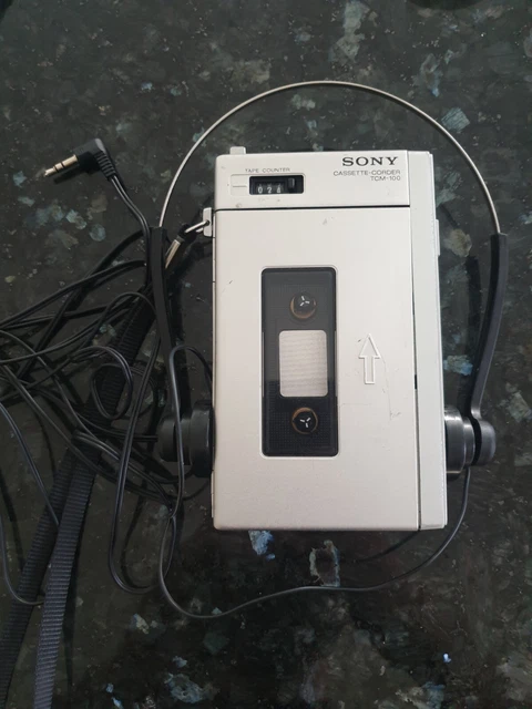 VINTAGE SONY WALKMAN Pressman TCM-100 TPS-L2 Cassette Player EUR 92,08 ...