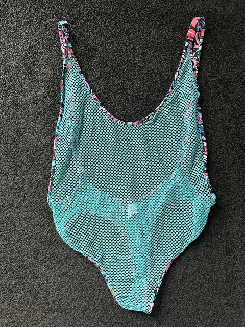 RARE WICKED WEASEL New With Tags Mesh Caribbean Sea One Piece Size XS ...
