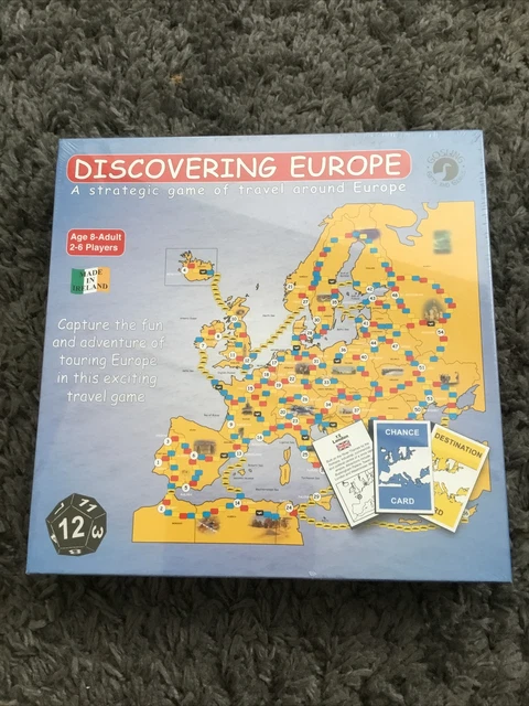DISCOVERING EUROPE BOARD Game by Gosling Games *NEW* EUR 17,30 ...