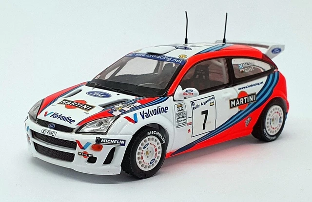 SKID 1/43 SCALE SKM99078 - Ford Focus WRC Martini - #7 McRae/Grist 1999 ...