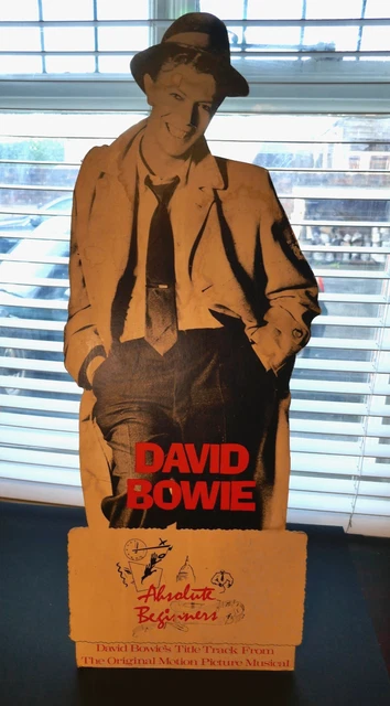 DAVID BOWIE SHOP Standee Display Promo For ' Absolute Beginners ' £62.04 - PicClick UK
