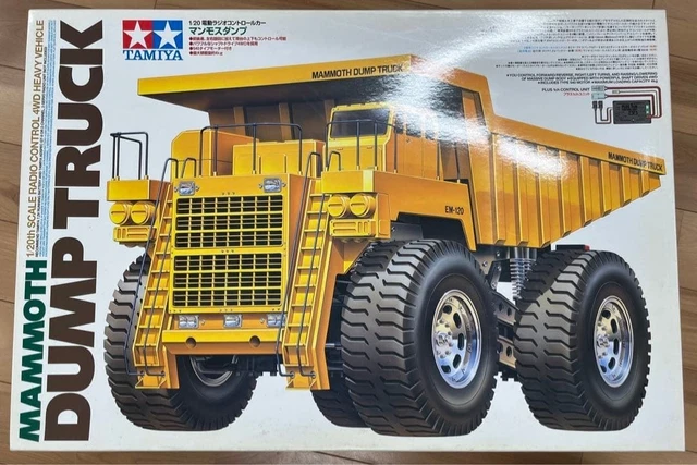 NEW TAMIYA MAMMOTH Dump Truck RC car 1/20 from Japan M £1,397.62 ...