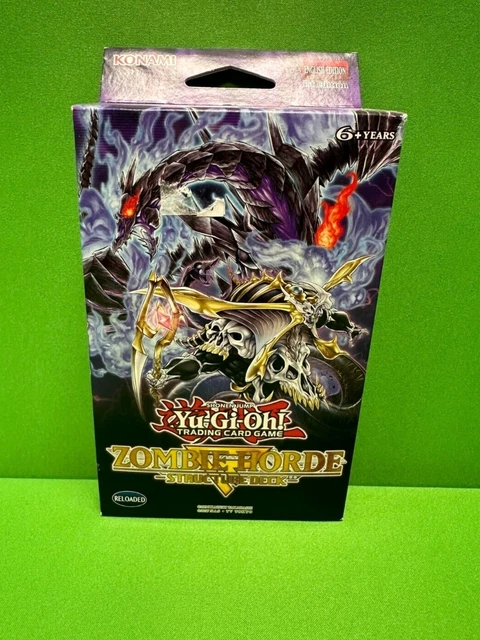YU-GI-OH! TCG ZOMBIE HORDE Structure Deck 1st Edition Sealed $57.95 ...