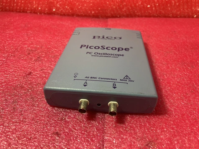 1 PC PICOSCOPE 2202 Oscilloscope Diagnostic 2 Channel Kit USB PC ...