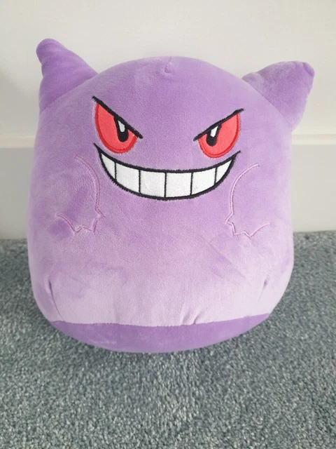 POKEMON SQUISHMALLOW PIKACHU Gengar Soft Toy Cuddle Teddy Plush 10" £26 ...