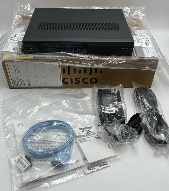CISCO C881G+7-A-K9 WAN FE Secure Router /w 3.7G HSPA & SMS/GPS *Open ...