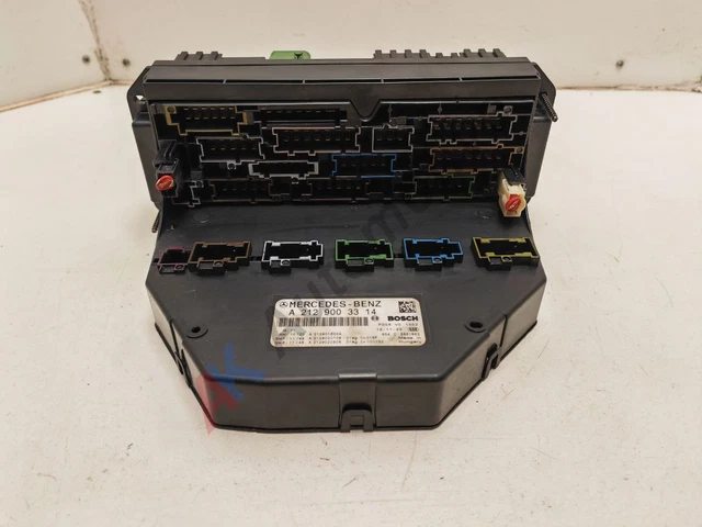 MERCEDES C E Class W204 W212 Front SAM Fuse Box Control Module ...