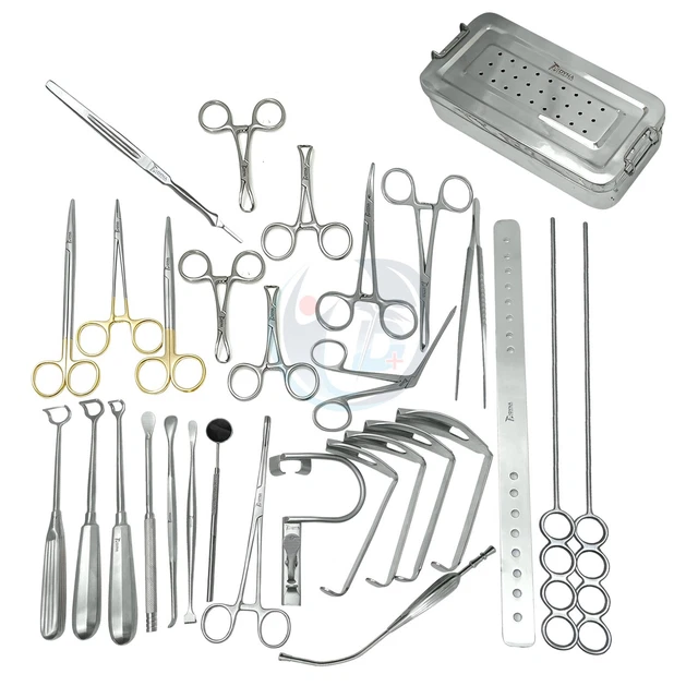 TONSILLECTOMY AND ADENOIDECTOMY Surgical Instruments Kit £150.61 ...