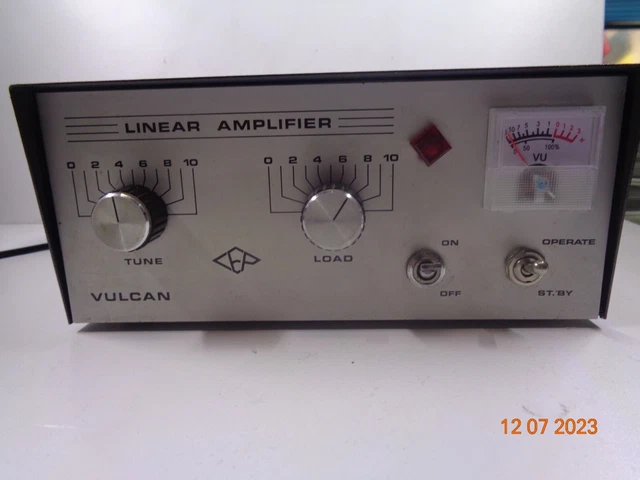 AMPLIFICATORE LINEARE VULCAN Cb 100 Watt Am/Fm Valvole EUR 120,00 ...