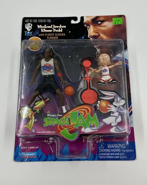 DE COLECCIÓN 1996 Space Jam Michael Jordan Elmer Fudd Escuela de Vuelo ...