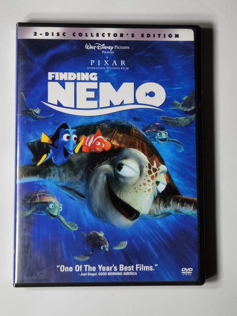 WALT DISNEY A Pixar film Finding Nemo (DVD, 2 disques édition collector ...