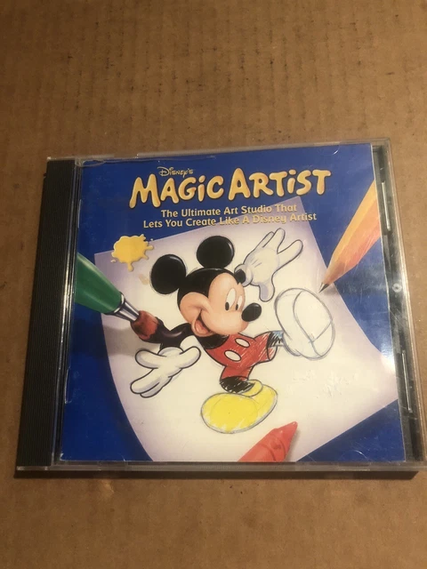 DISNEY'S MAGIC ARTIST (PC CD ROM) 1997 Pre-owned $8.99 - PicClick CA