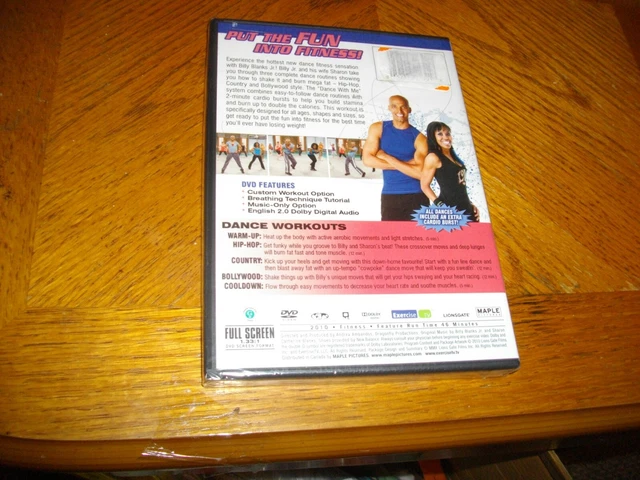 BILLY BLANKS JR.: Dance With Me - Cardio Fit (DVD, 2010, Canadian) $8. ...