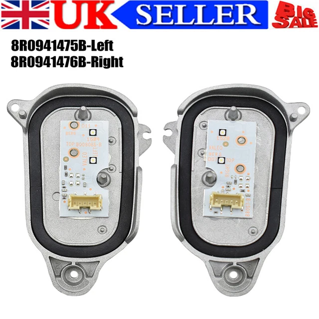 LEFT & RIGHT LED DRL Control Module 8R0941475B 8R0941476B For Audi Q5 ...