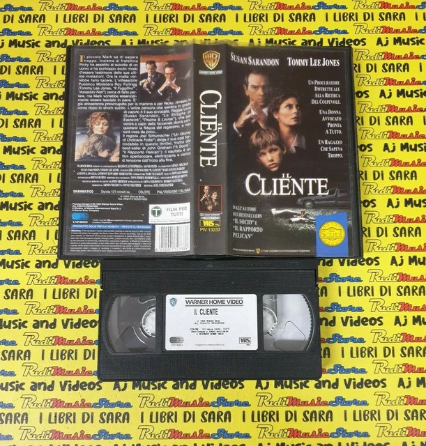 1994 VHS CUSTOMER Movie Susan Sarandon Tommy Lee Jones THE SHIELDS ...