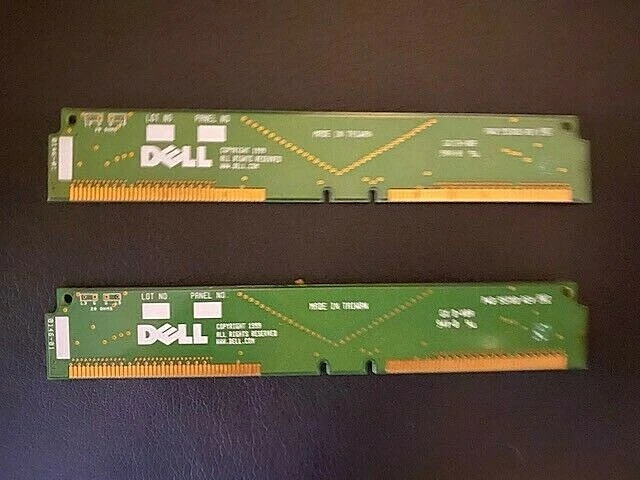 2 X DELL 184-PIN PWB 9578D REV A02 Memory Rambus RDRAM £4.99 - PicClick UK