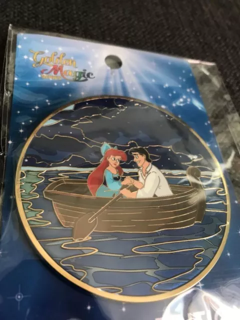 PIN ARIEL ERIC Little Mermaid Kiss Golden Magic LE 300 Disney ACME Hot ...