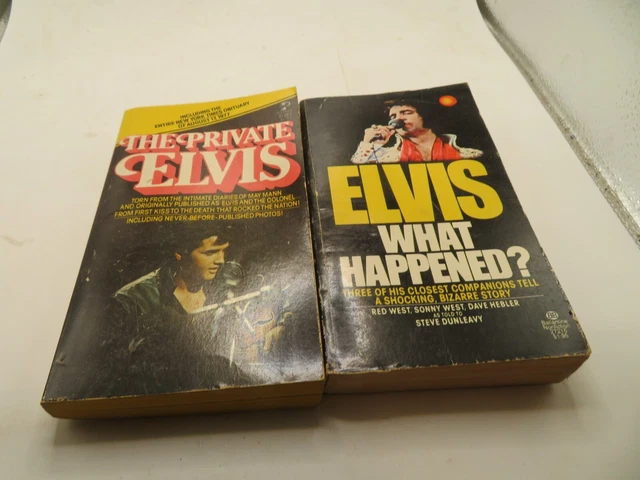 Book Elvis Presley Elvis What Happened 1977 And The Private Elvis