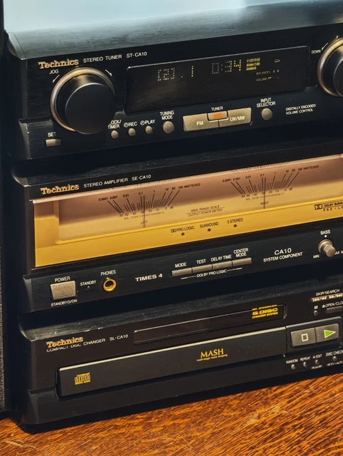 *RARE* TECHNICS SE-CA10 CD HiFi Stereo Stack System Separate £311.66 ...