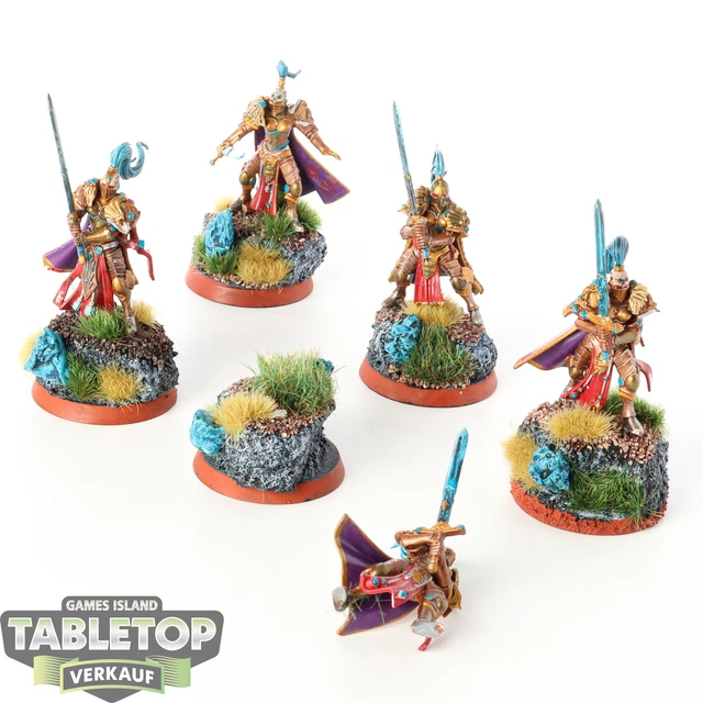ADEPTUS CUSTODES - 5 Vigilators - Peint EUR 55,63 - PicClick FR
