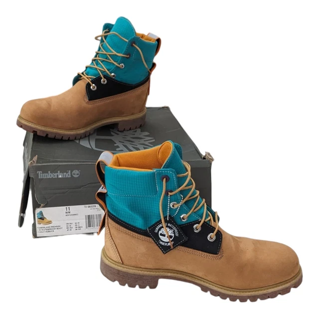TIMBERLAND PREMIUM 6-INCH Treadlight Waterproof Boots Wheat Nubuck Size ...