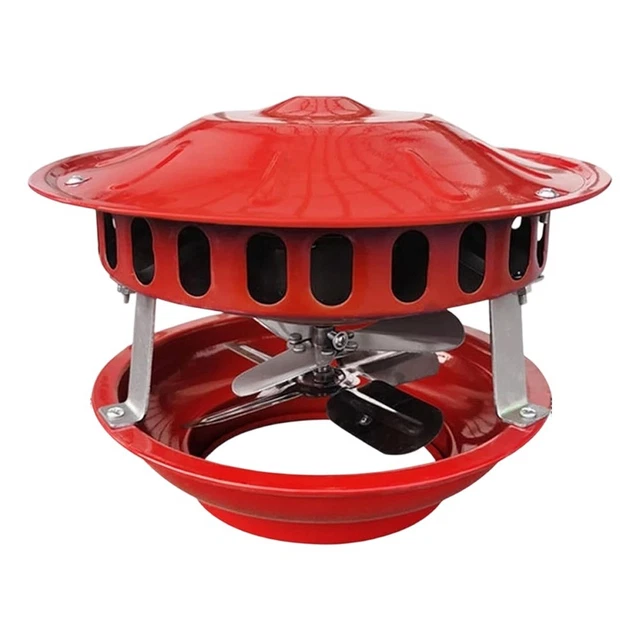 SMOKE EXTRACTION CHIMNEY Fan 100W for Fireplaces Wood Stoves Ovens and ...