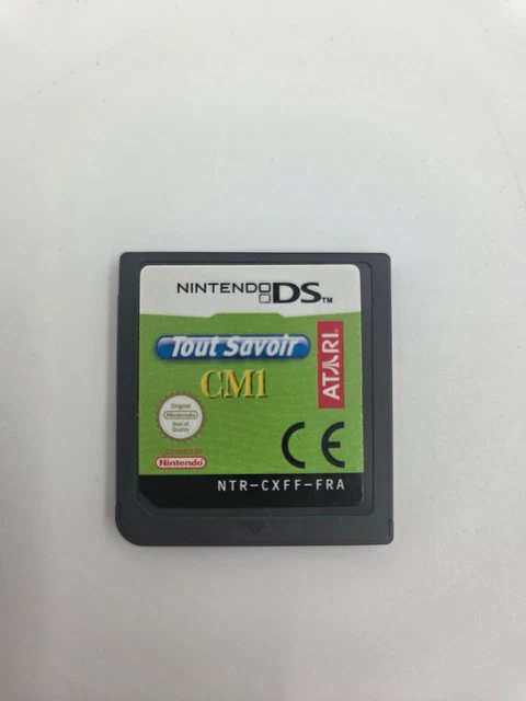 JEU NINTENDO DS Tout Savoir CM1 en loose EUR 3,00 - PicClick FR