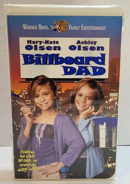 MARY-KATE & ASHLEY Olsen in Billboard Dad (VHS, 1998, Clam Shell) £3.68 ...