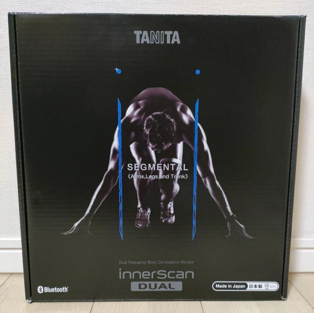 TANITA INNER SCAN Dual Body Composition Monitor RD-800-BK Waage Silber ...