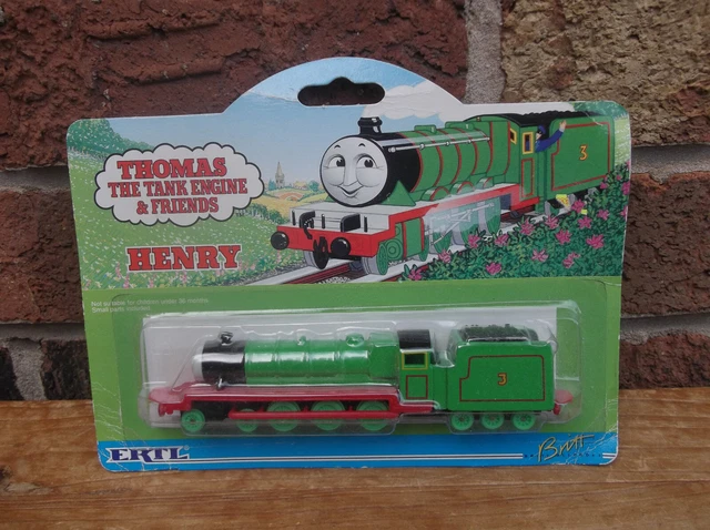 ERTL THOMAS THE Tank Engine & Friends Train - HENRY - 1993 - NEW BOXED ...