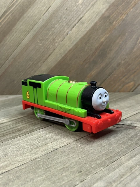 THOMAS FRIENDS PERCY Talking Trackmaster Motorized Train Engine Car ...
