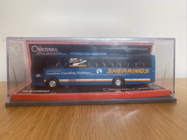 CORGI ORIGINAL OMNIBUS 42715 Van Hool Alizee (with Aircon) Shearings ...