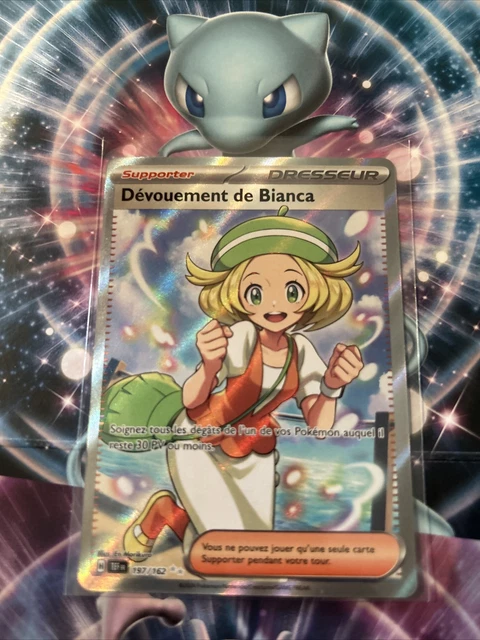 CARTE DÉVOUEMENT DE BIANCA 197/162 Pokémon Forces Temporelles EV05 NEUF ...