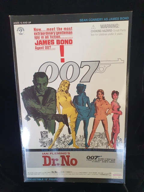 VINTAGE SIDESHOW JAMES Bond Sean Connery Dr No 12" Figure Boxed ...