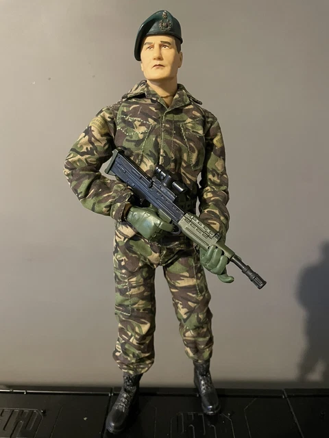 HM ARMED FORCES Royal Marines Green Beret Commando 10.5" Action Figure ...