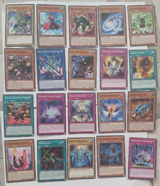 LOT DE 20 cartes Yu-Gi-Ho ,17 cartes 1ere édition 1996 ,comme neuve EUR ...